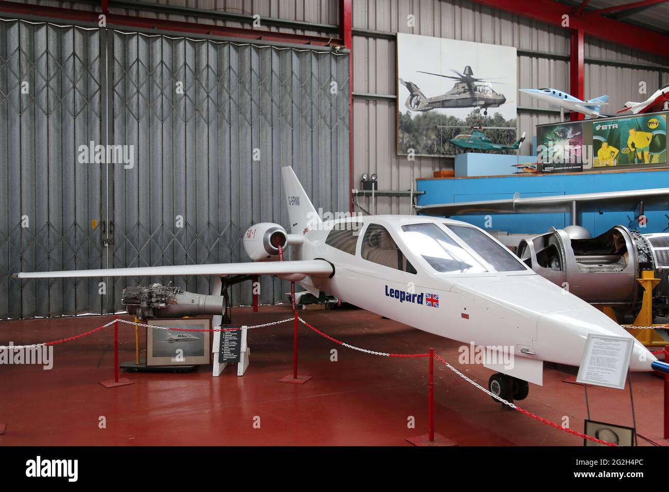 Chichester-Miles Leopard (1997), Midland Air Museum, Coventry Airport ...