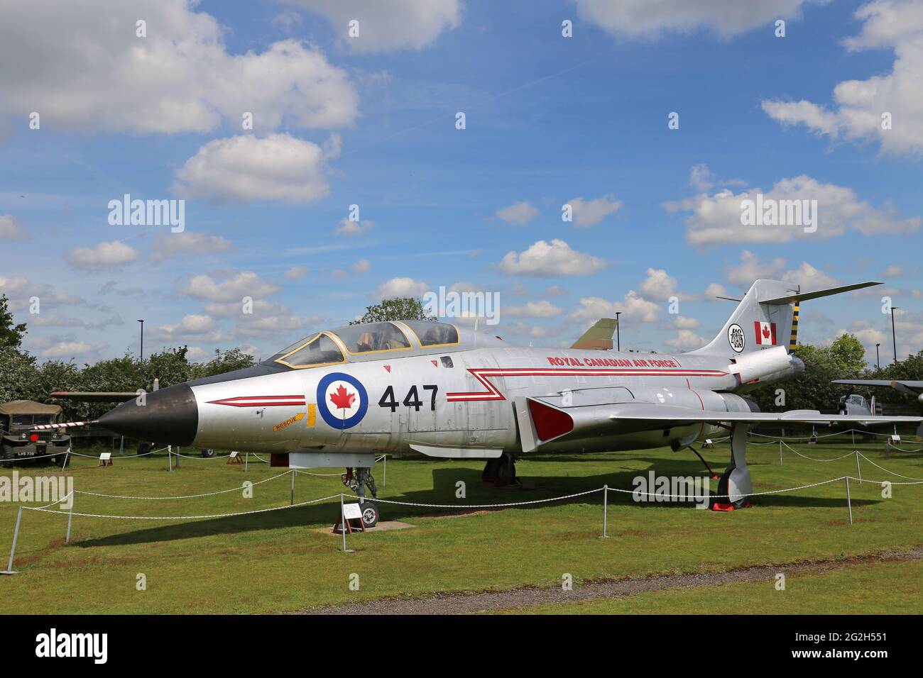 McDonnell Voodoo TF-101B (1954), Midland Air Museum, Coventry Airport ...
