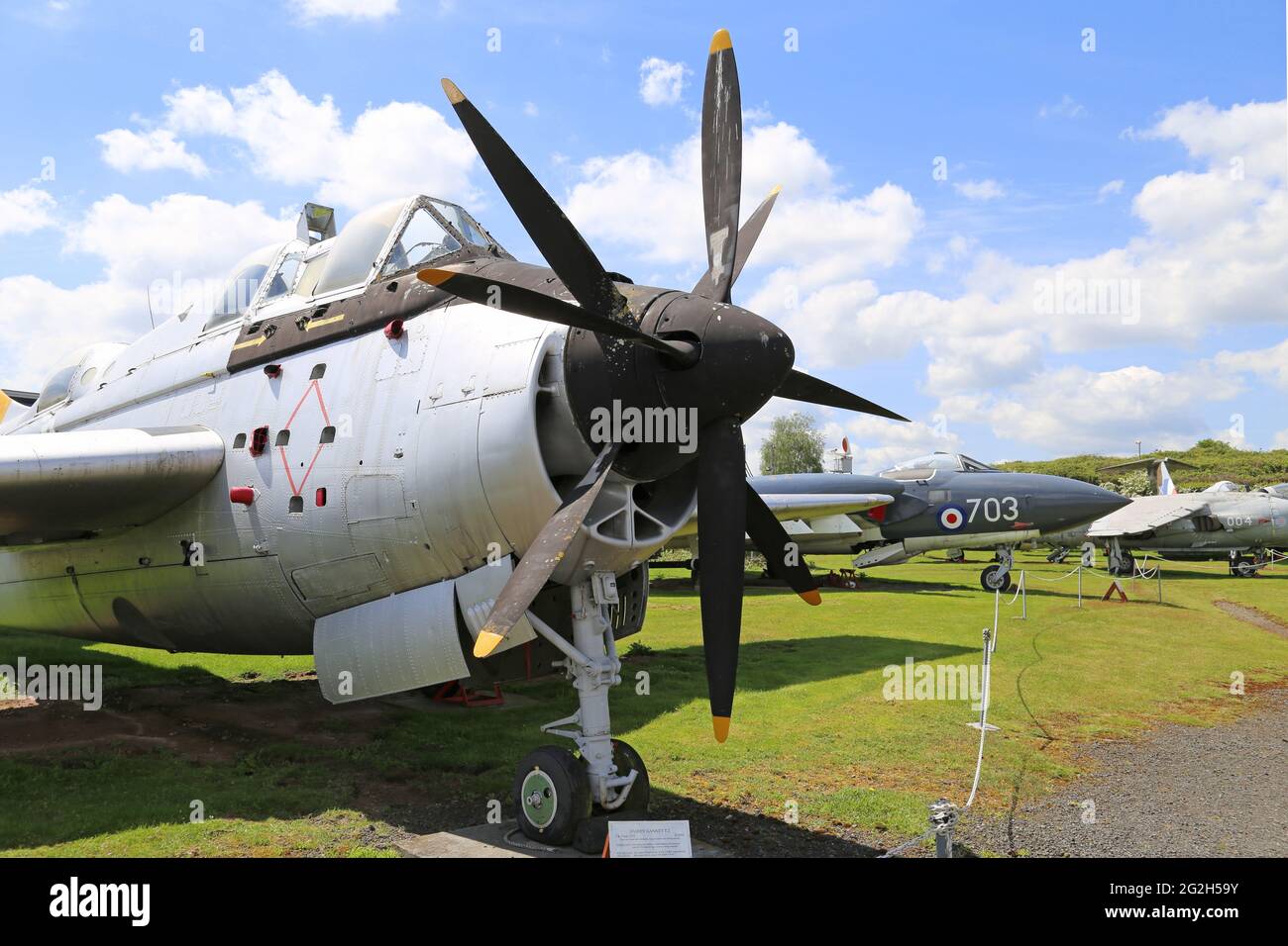 Fairey Gannet T.2 (1955), Midland Air Museum, Coventry Airport ...