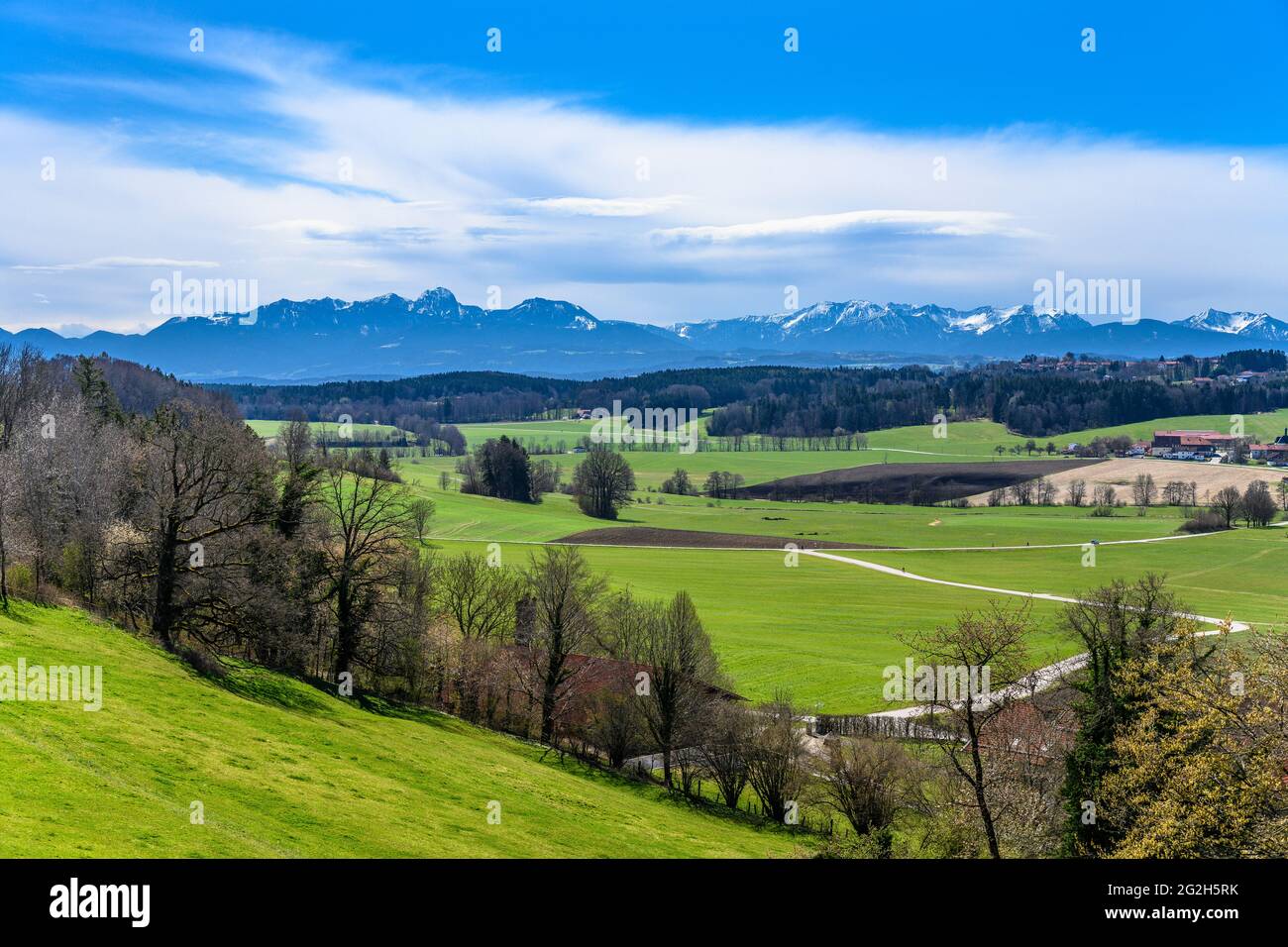 Germany, Bavaria, Upper Bavaria, district Ebersberg, Baiern, district ...