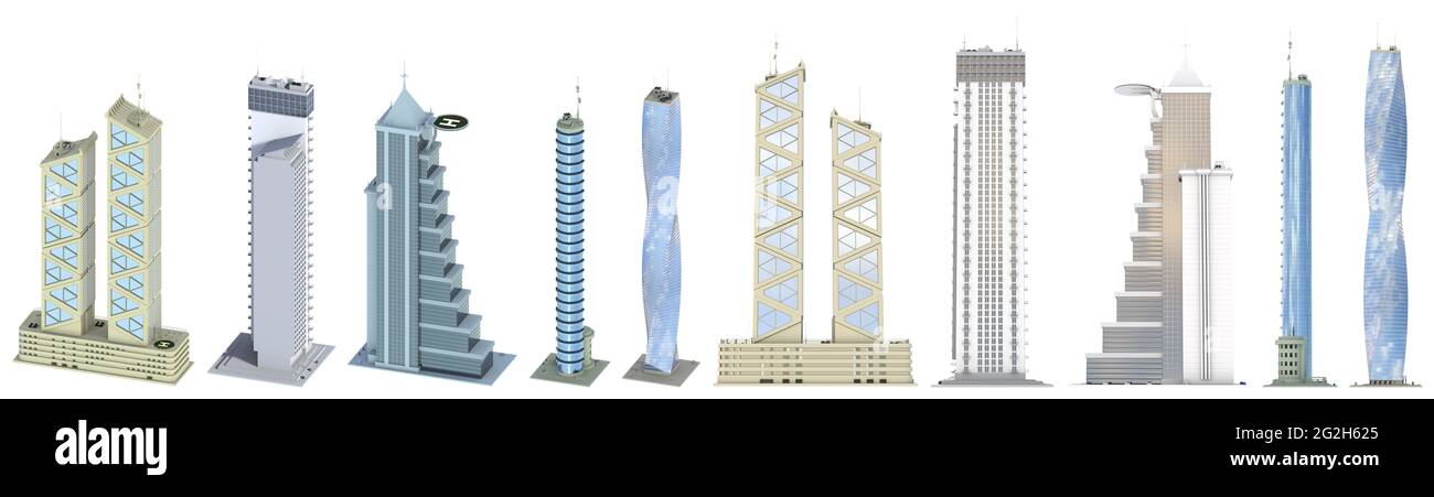 High tech exterior Cut Out Stock Images & Pictures - Alamy