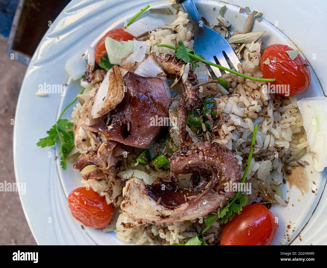Octopus Gourmet dish made at home. (Photo by Luis Gutierrez / Norte ...