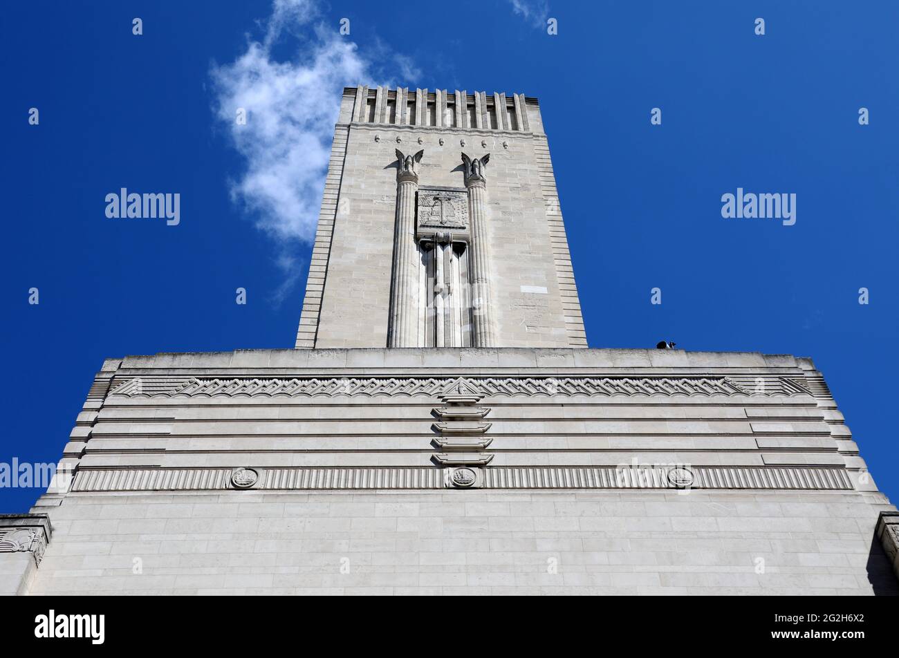 Art deco style Georges Dock Building in Liverpool Stock Photo - Alamy