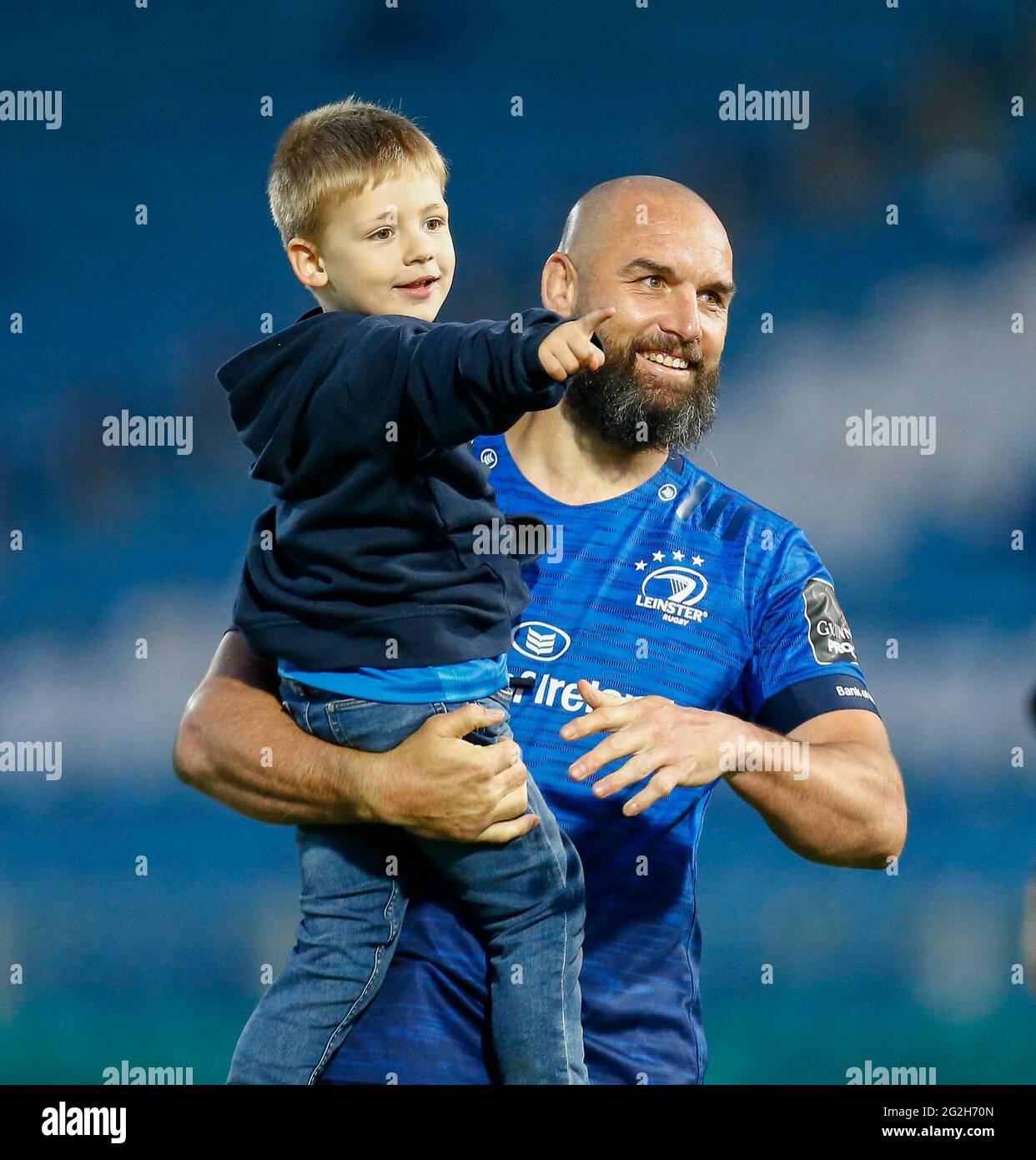 RDS Arena, Dublin, Leinster, Ireland. 11th June, 2021. Rainbow Cup ...