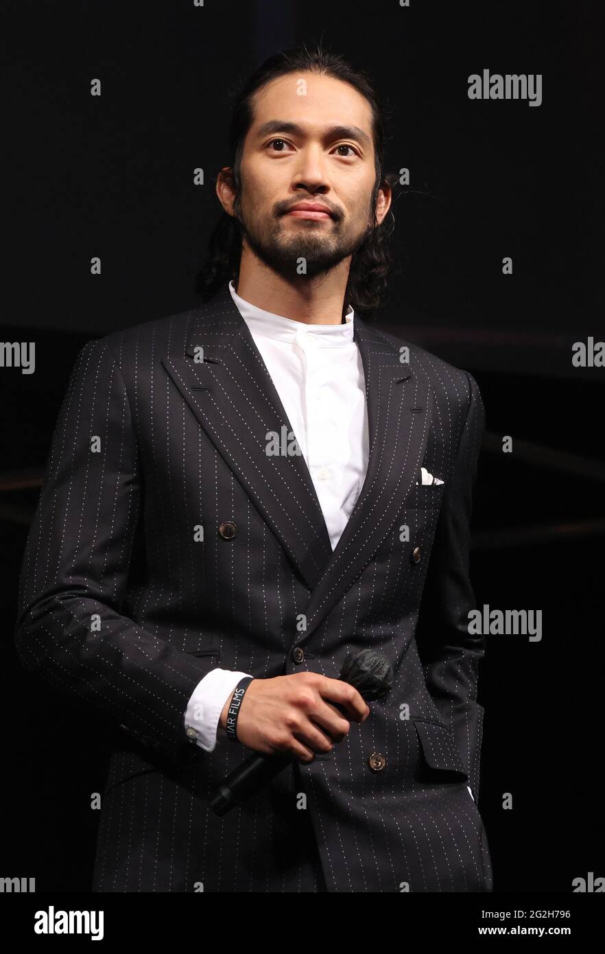 Tokyo, Japan. 11th June, 2021. Japanese actor Shinnosuke Abe attends ...