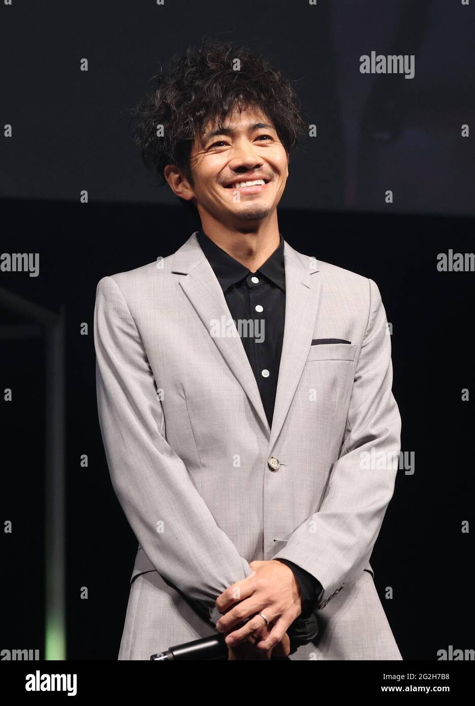 Tokyo, Japan. 11th June, 2021. Japanese actor Masato Wada attends the ...