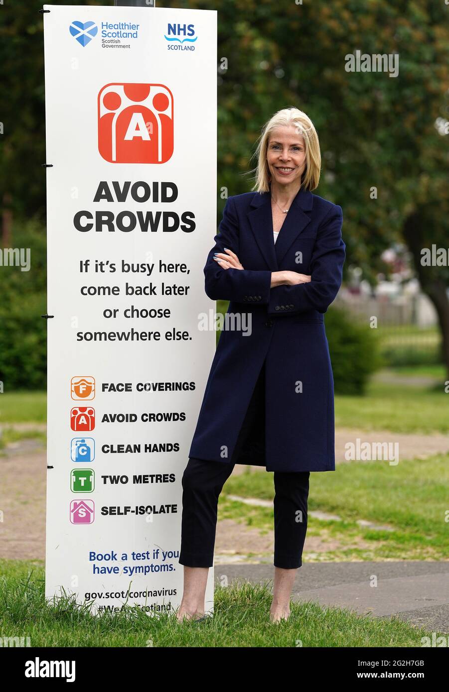 Professor of public health Linda Bauld, of the University of Edinburgh ...