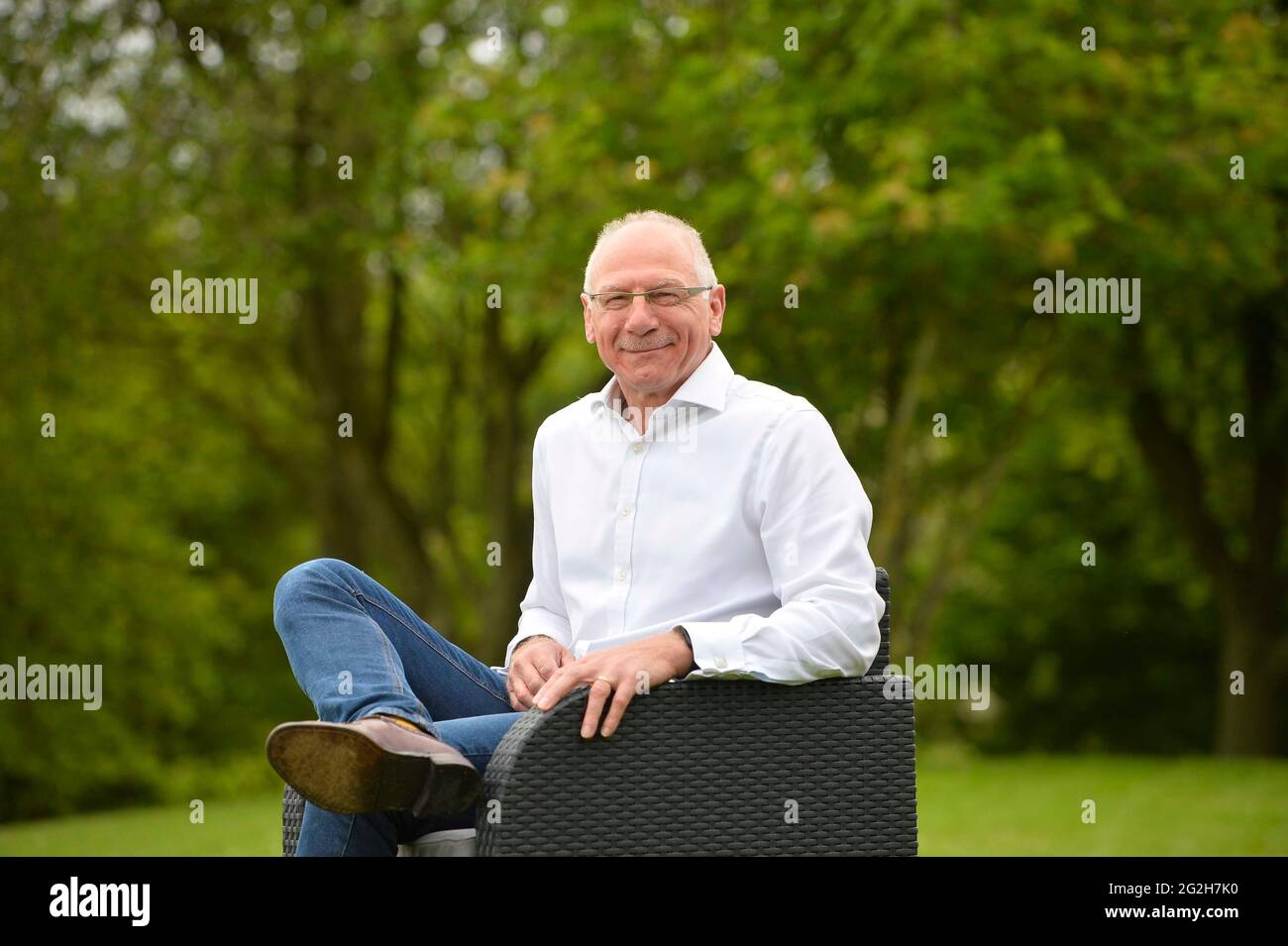 Former rugby international Nigel Carr who has been awarded an MBE for ...