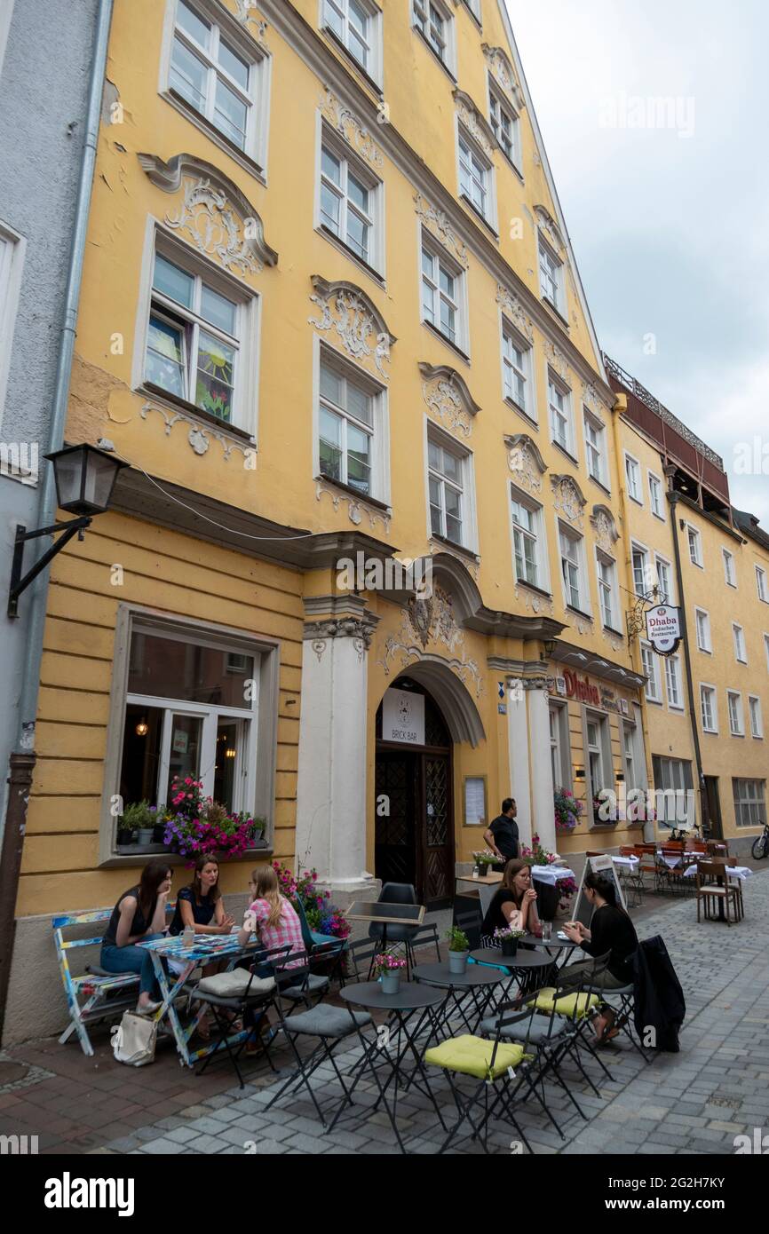 Old town, Landshut, Lower Bavaria, Bavaria, Germany Stock Photo - Alamy