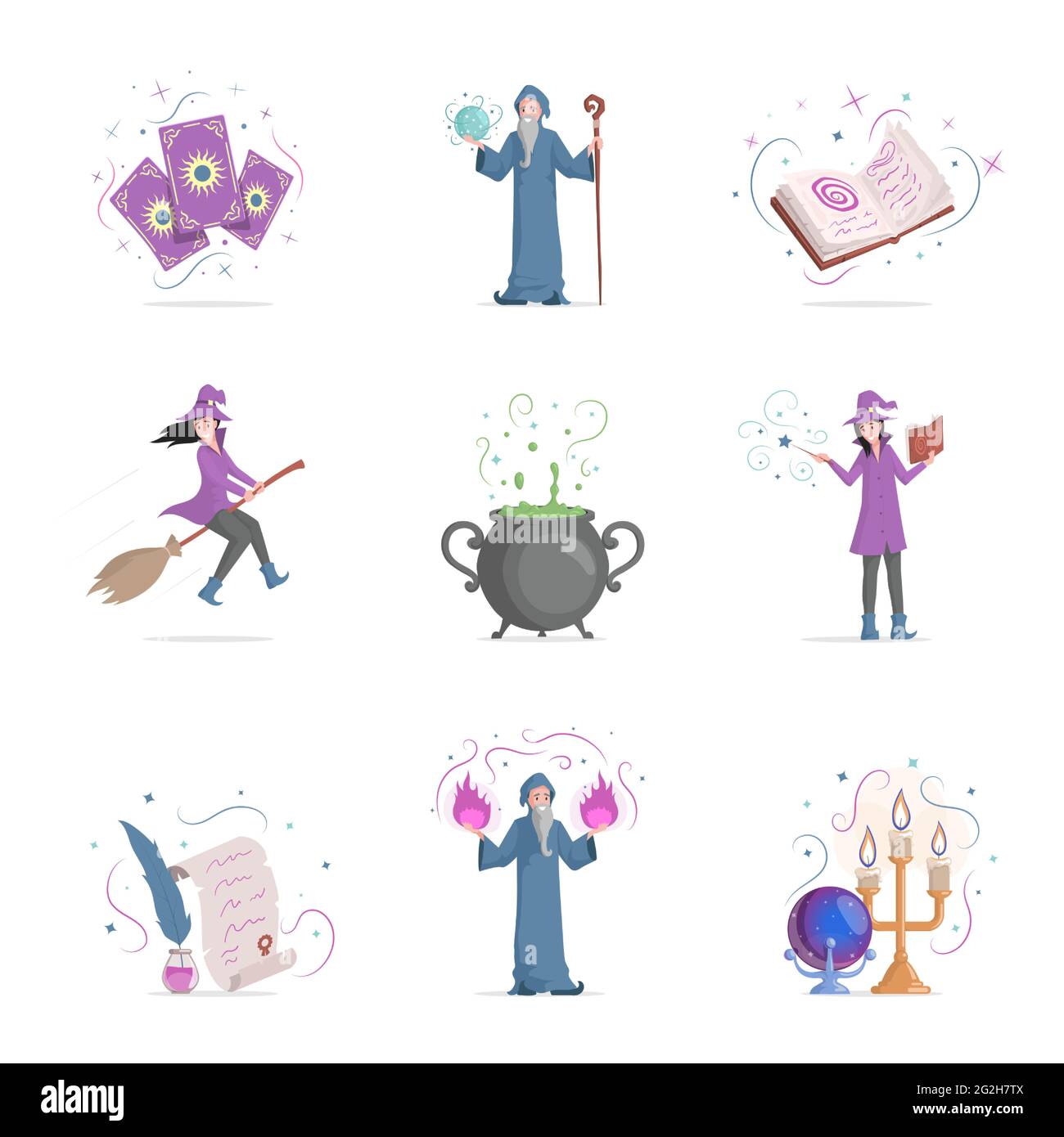 The wise gypsy Stock Vector Images - Alamy