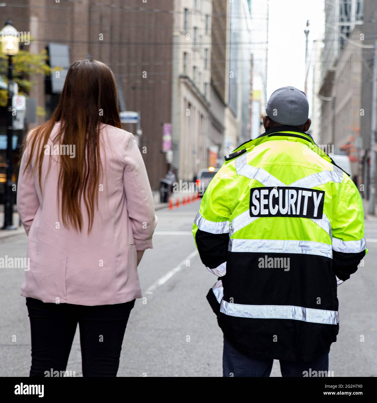 Bodyguards rear hi-res stock photography and images - Alamy