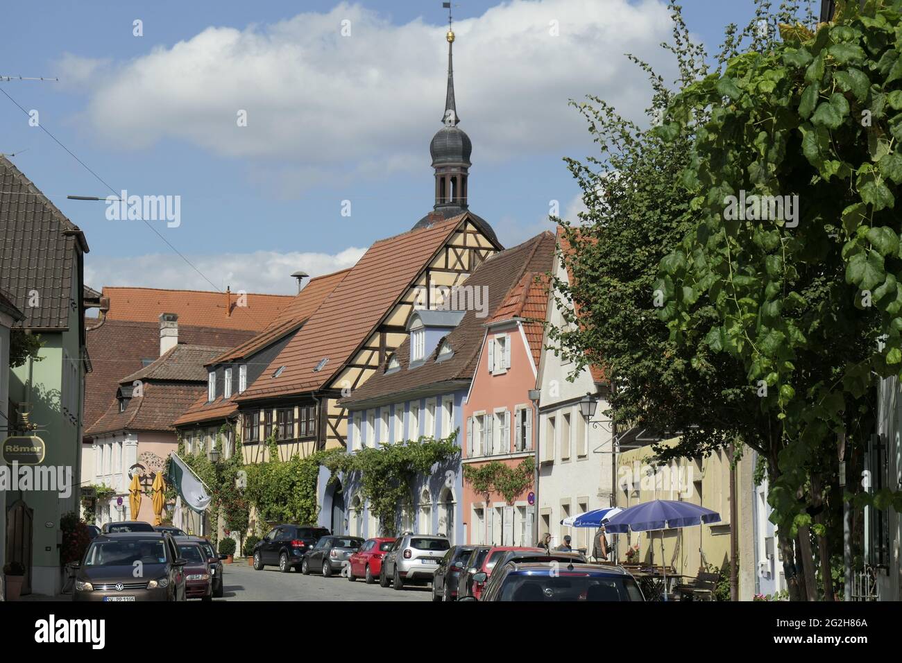 Old town of Prichsenstadt, Franconia, Bavaria, Germany Stock Photo - Alamy