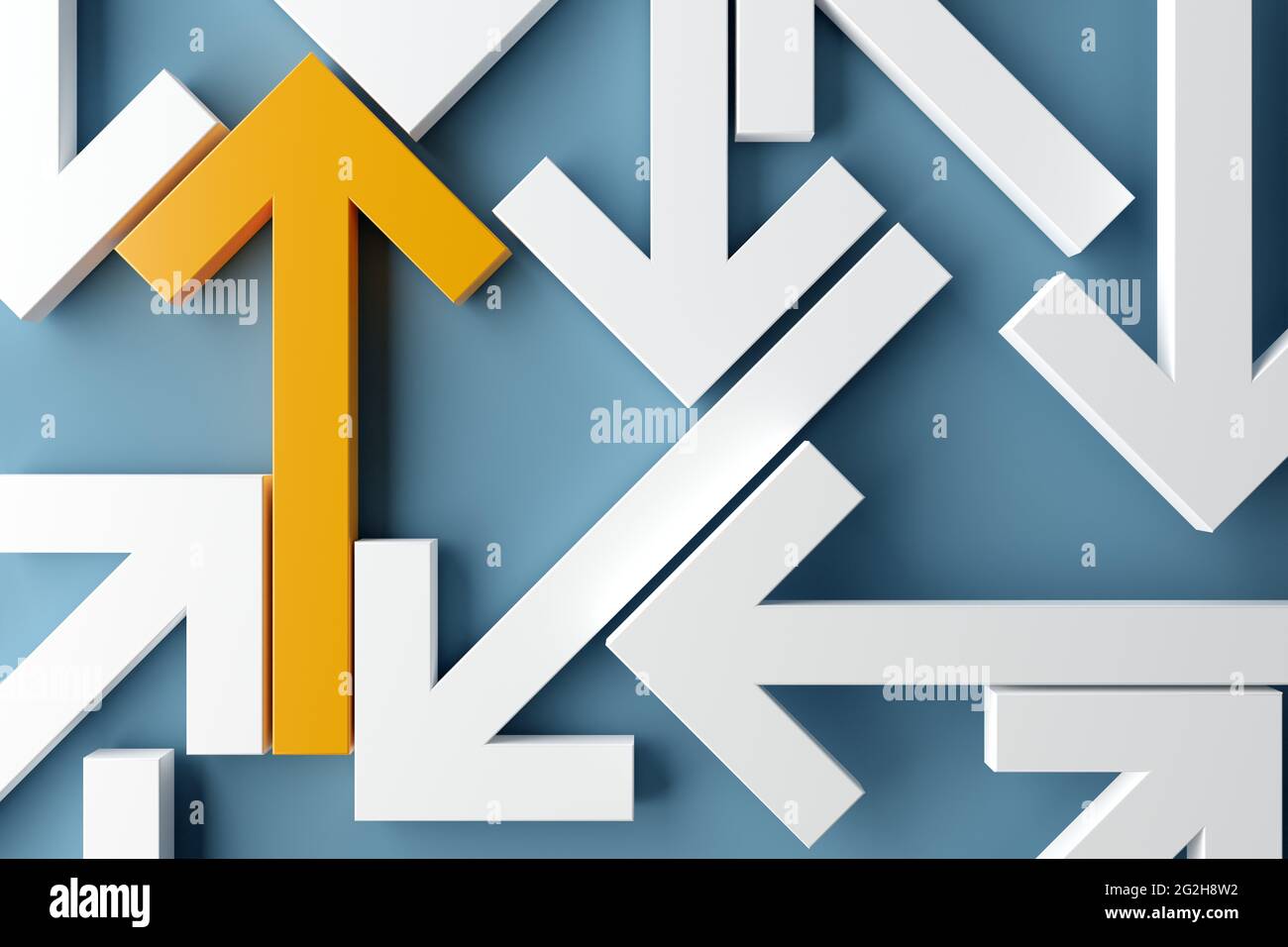 Multiple Arrows Pointing Up