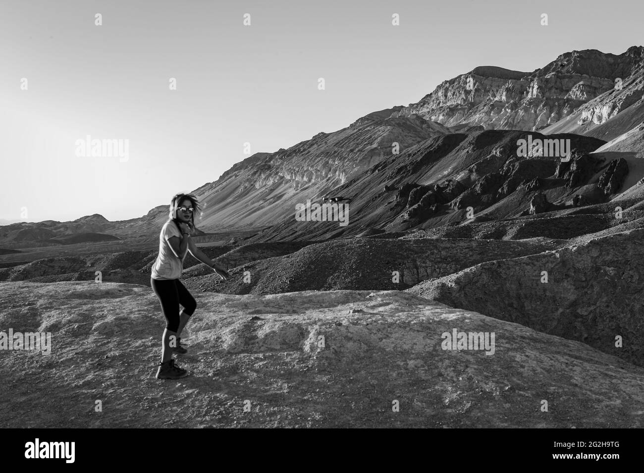 Wonderful views from the Artist's Palette Drive in Death Valley ...