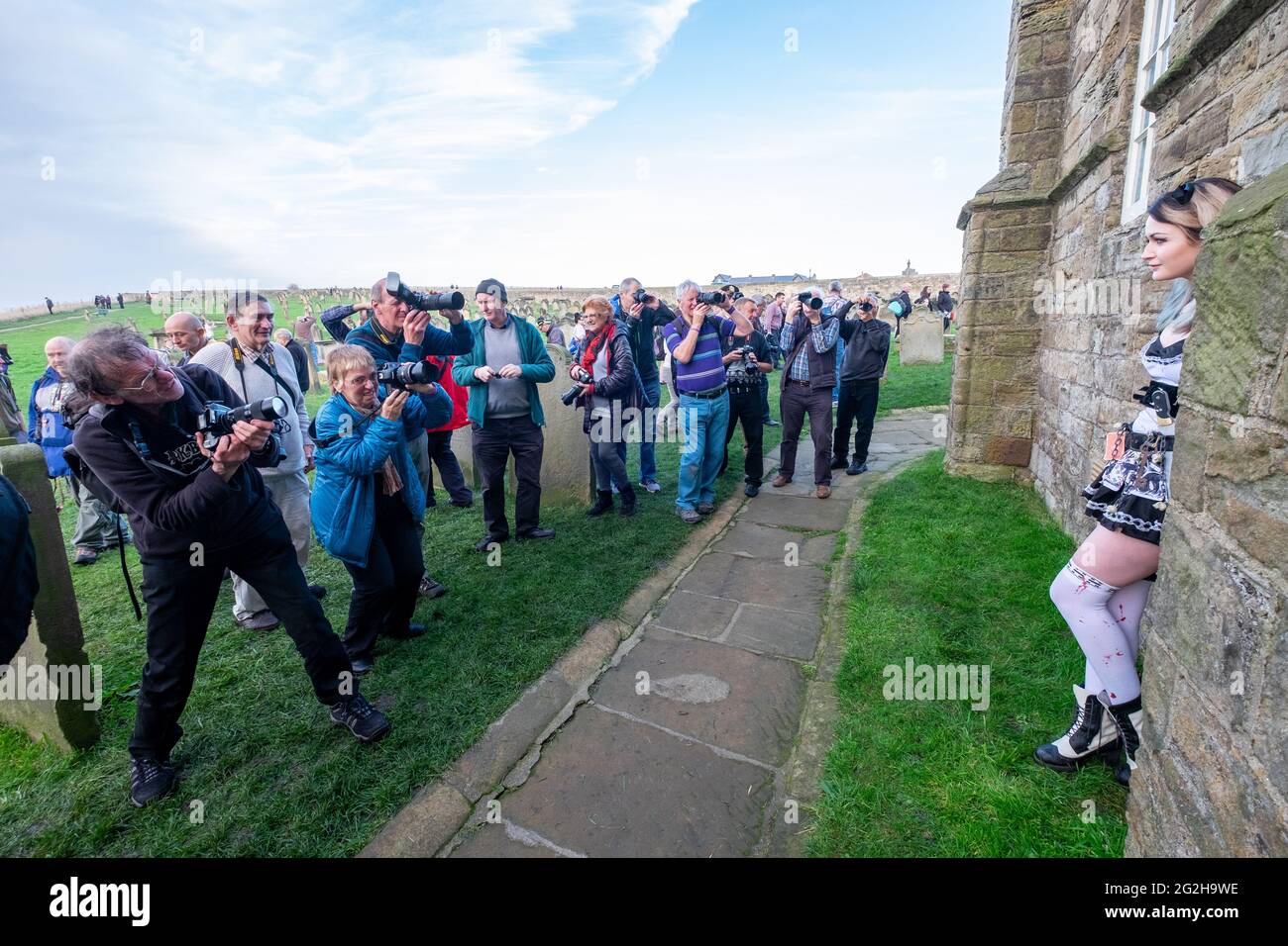 Whitby Goth Weekend Stock Photo - Alamy