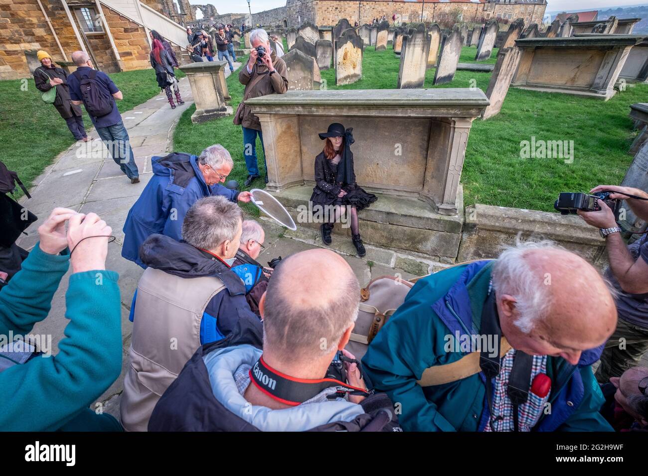 Whitby Goth Weekend Stock Photo - Alamy