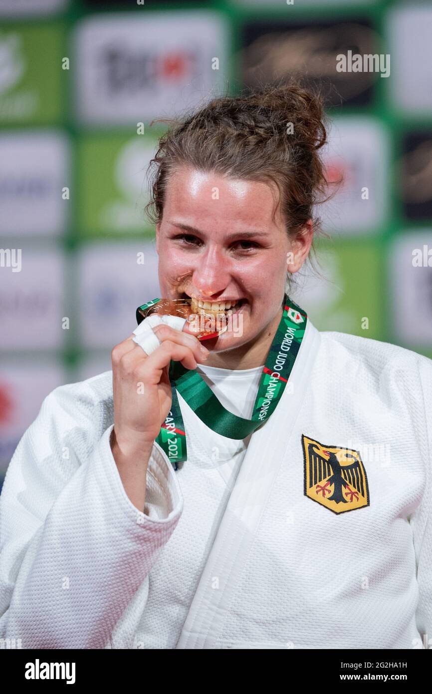 Budapest, Hungary on June 11, 2021.Germany's Anna Maria Wagner during ...