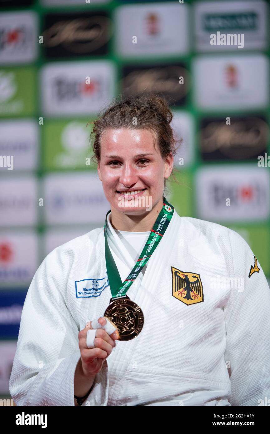 Budapest, Hungary on June 11, 2021.Germany's Anna Maria Wagner during ...