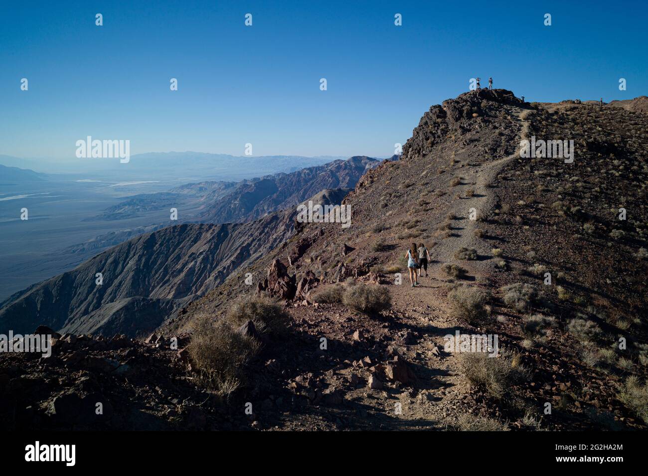 Spectacular view point from Dante's View in Death Valley National Park ...
