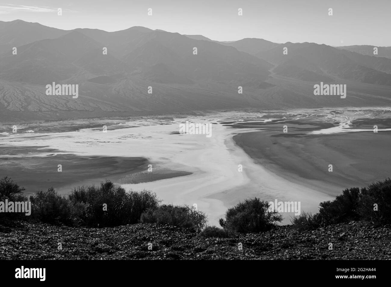 Spectacular view point from Dante's View in Death Valley National Park ...