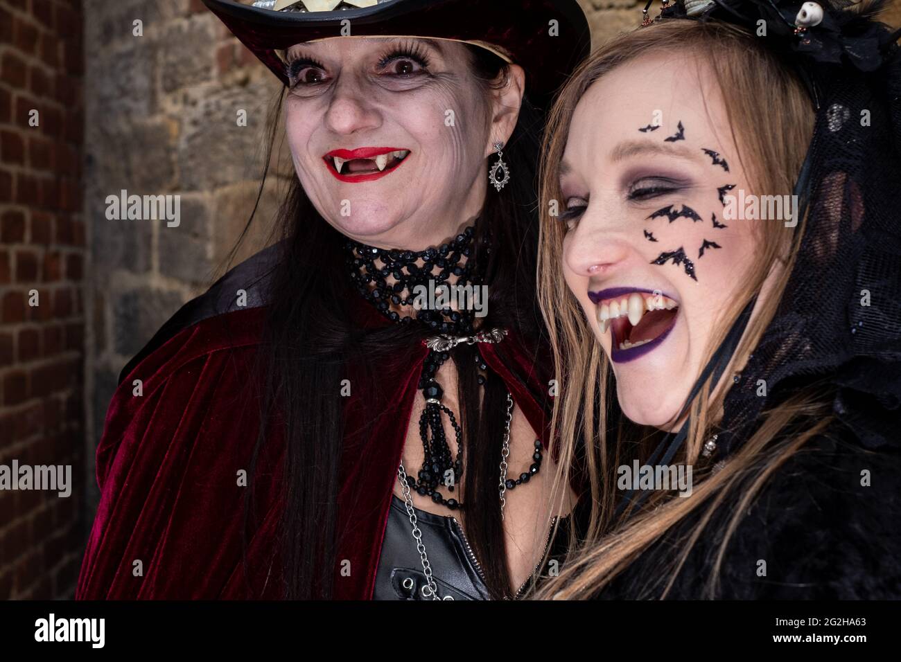 Whitby Goth Weekend Stock Photo - Alamy
