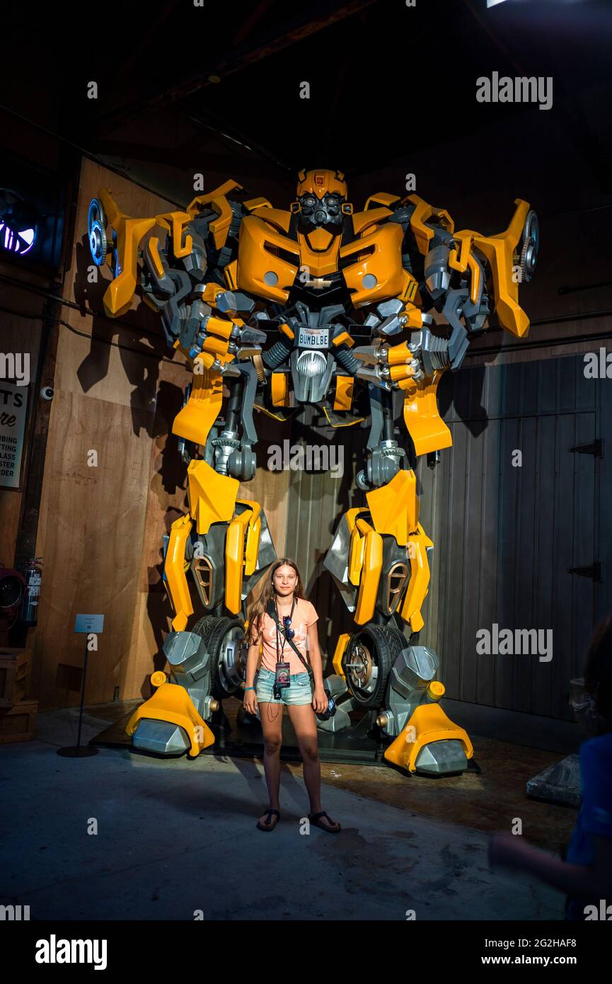 Studio Tour inside the Paramount Studios, Los Angeles, California, USA ...