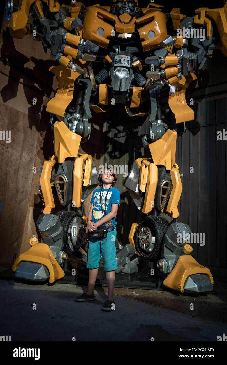 Studio Tour inside the Paramount Studios, Los Angeles, California, USA ...