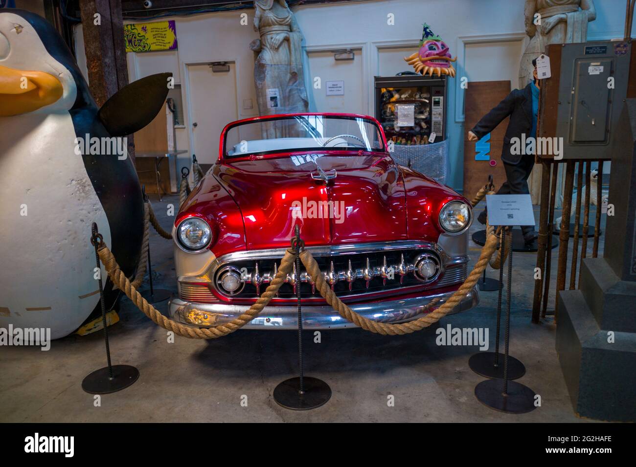 Studio Tour inside the Paramount Studios, Los Angeles, California, USA ...