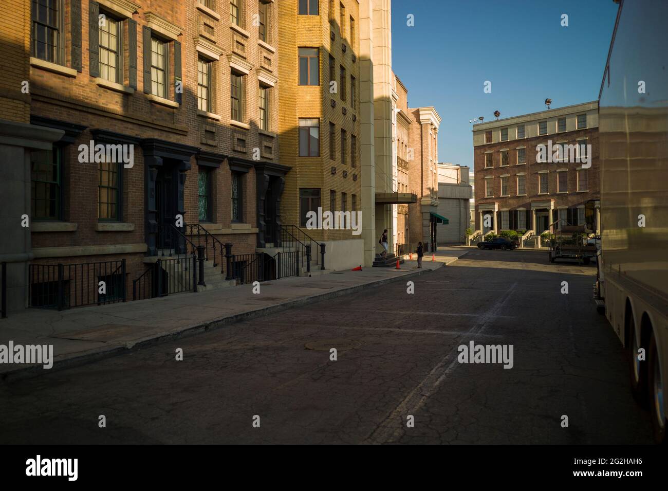 Studio Tour inside the Paramount Studios, Los Angeles, California, USA ...