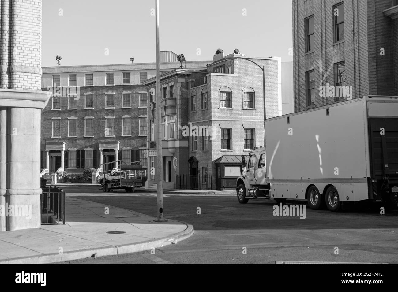 Studio Tour inside the Paramount Studios, Los Angeles, California, USA ...