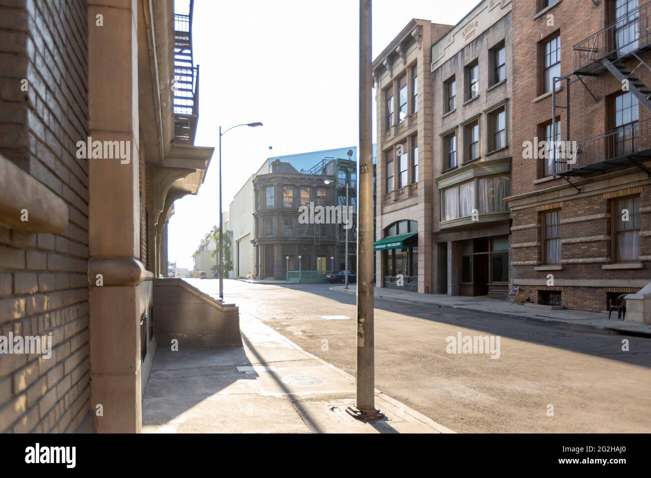 Studio Tour inside the Paramount Studios, Los Angeles, California, USA ...