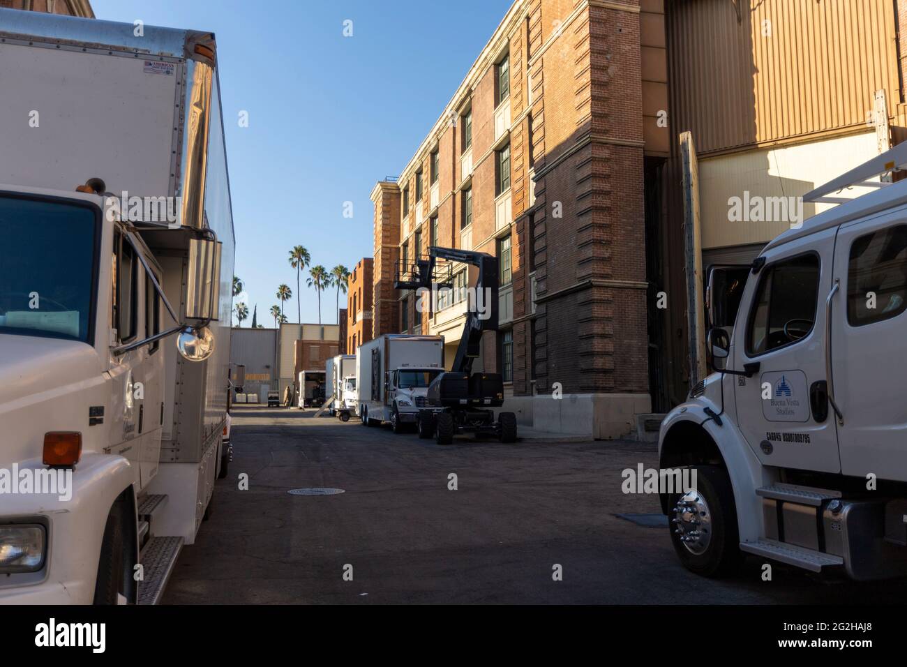 Studio Tour inside the Paramount Studios, Los Angeles, California, USA ...