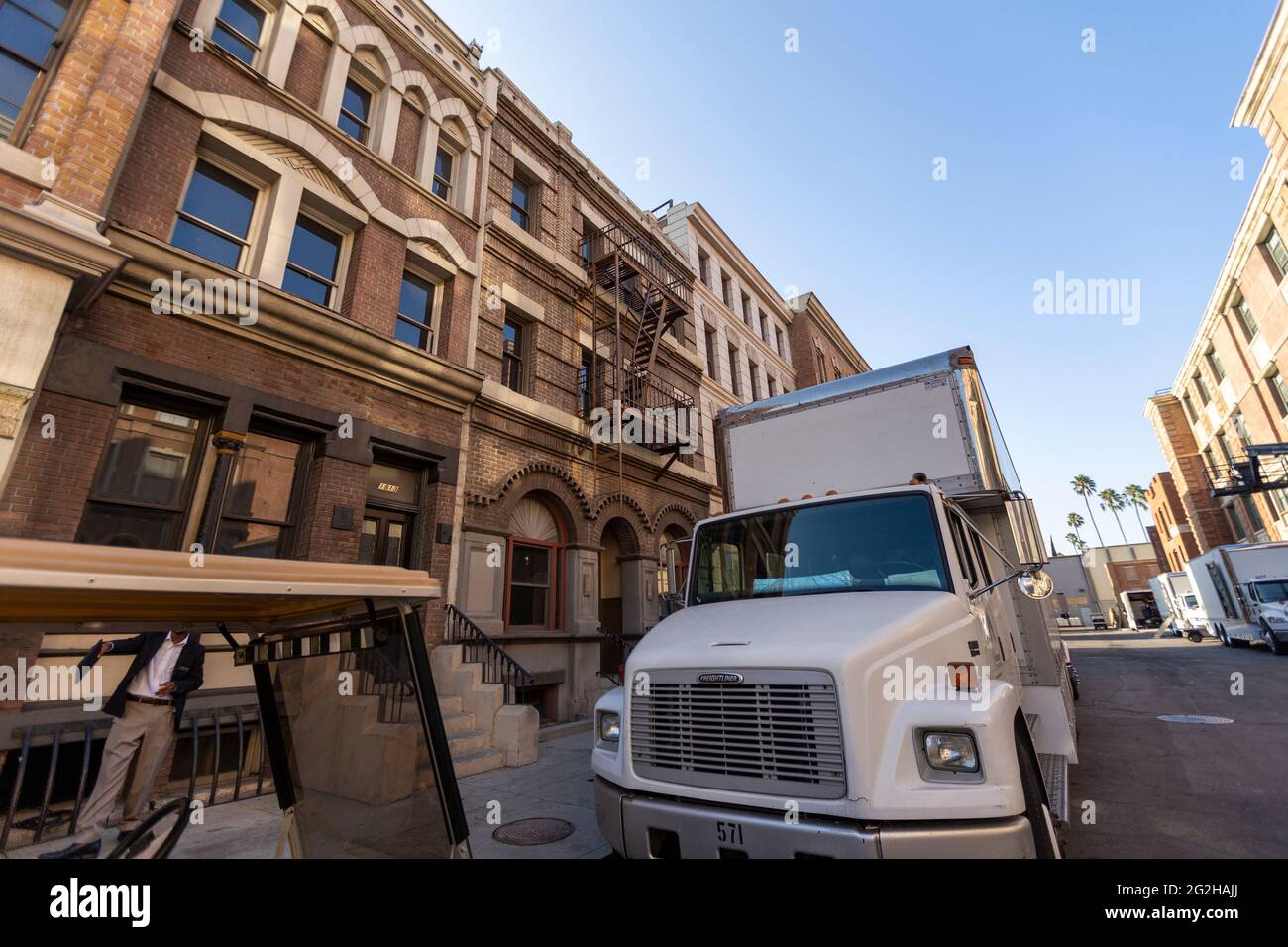Studio Tour inside the Paramount Studios, Los Angeles, California, USA ...