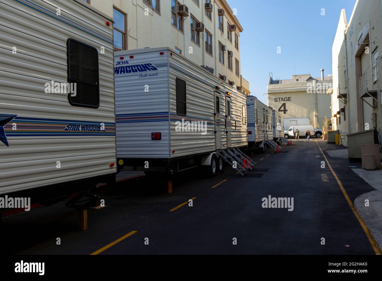 Studio Tour inside the Paramount Studios, Los Angeles, California, USA ...