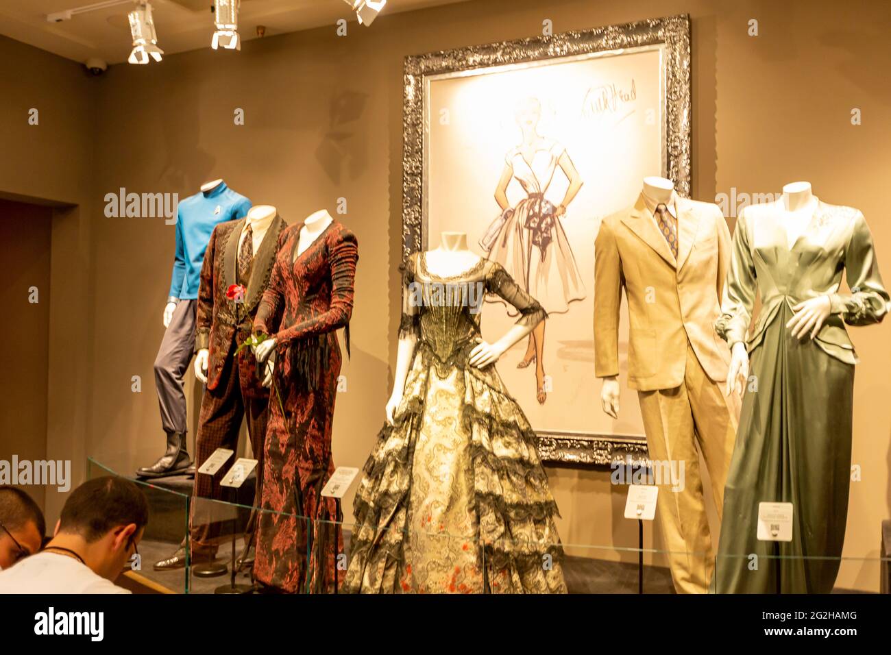 Studio Tour inside the Paramount Studios, Los Angeles, California, USA ...