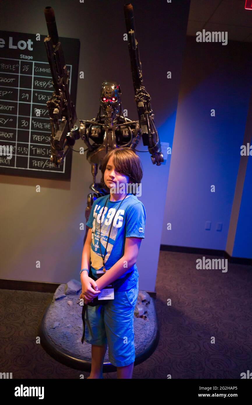 Studio Tour inside the Paramount Studios, Los Angeles, California, USA ...