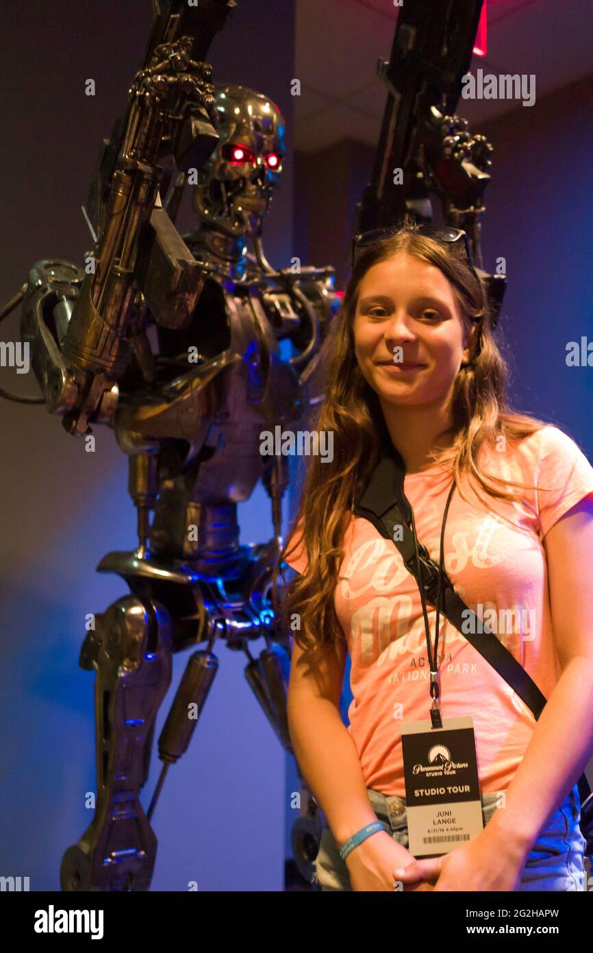 Studio Tour inside the Paramount Studios, Los Angeles, California, USA ...