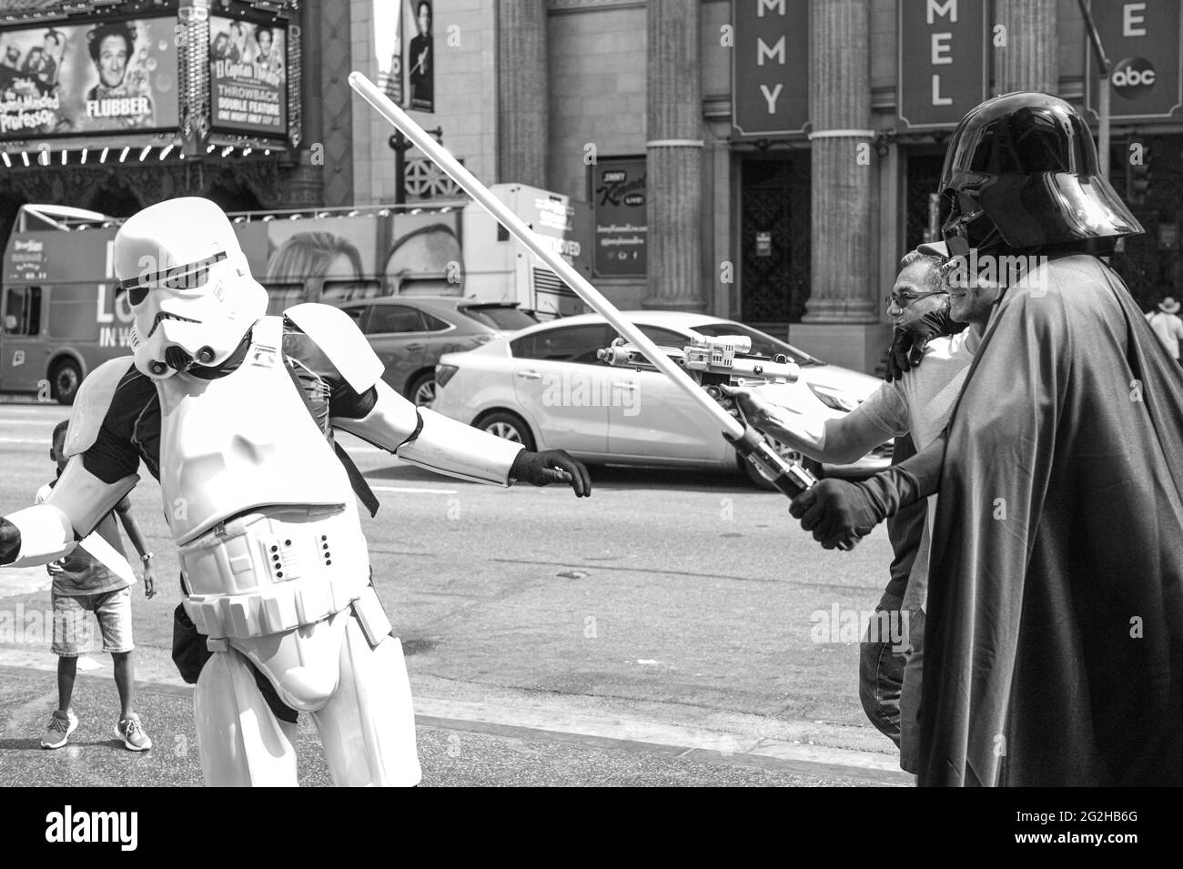 Scene in Hollywood, Los Angeles, California, USA Stock Photo - Alamy