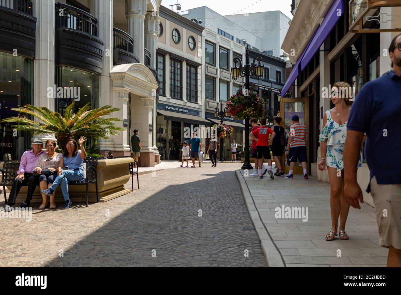 Rodeo Drive, Beverly Hills, Los Angeles, California, USA Beverly Hills ...