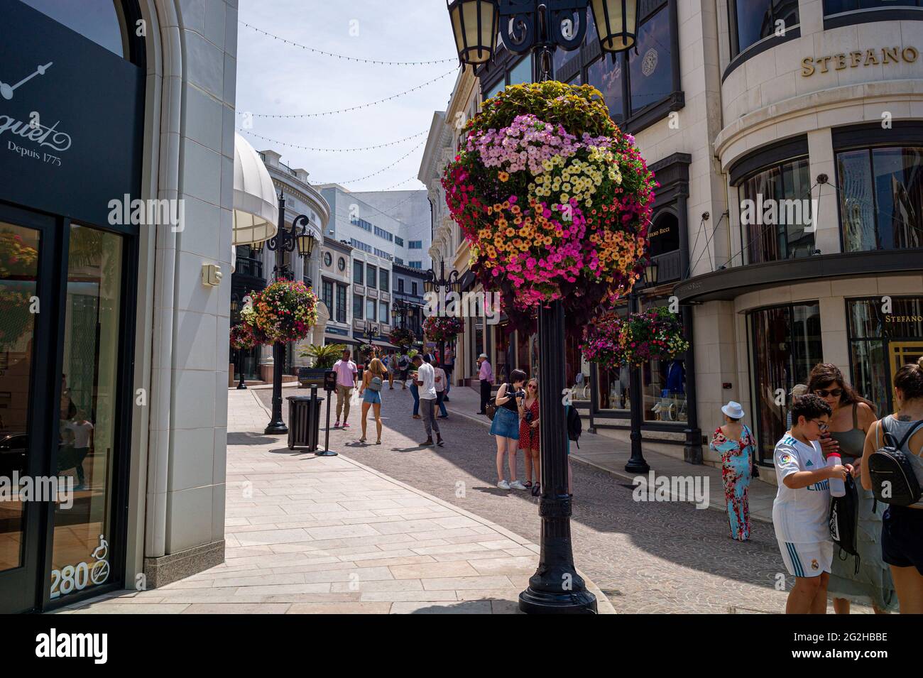 Rodeo Drive, Beverly Hills, Los Angeles, California, USA Beverly Hills ...