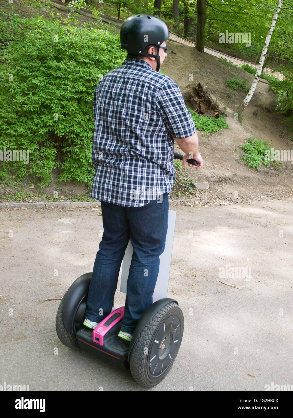 Segway helmet hi-res stock photography and images - Alamy