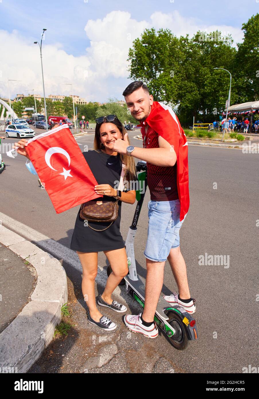 Turkish football fans hi-res stock photography and images - Alamy