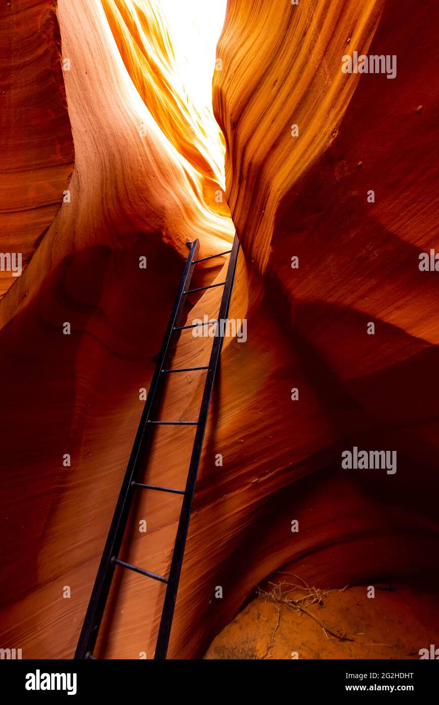 Antelope Canyon Navajo Tribal Park, Page, Arizona, USA Stock Photo - Alamy