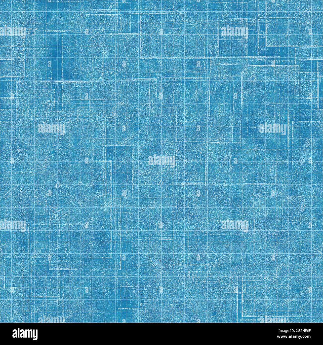 Seamless bright blue blueprint pattern for textile and print Stock ...