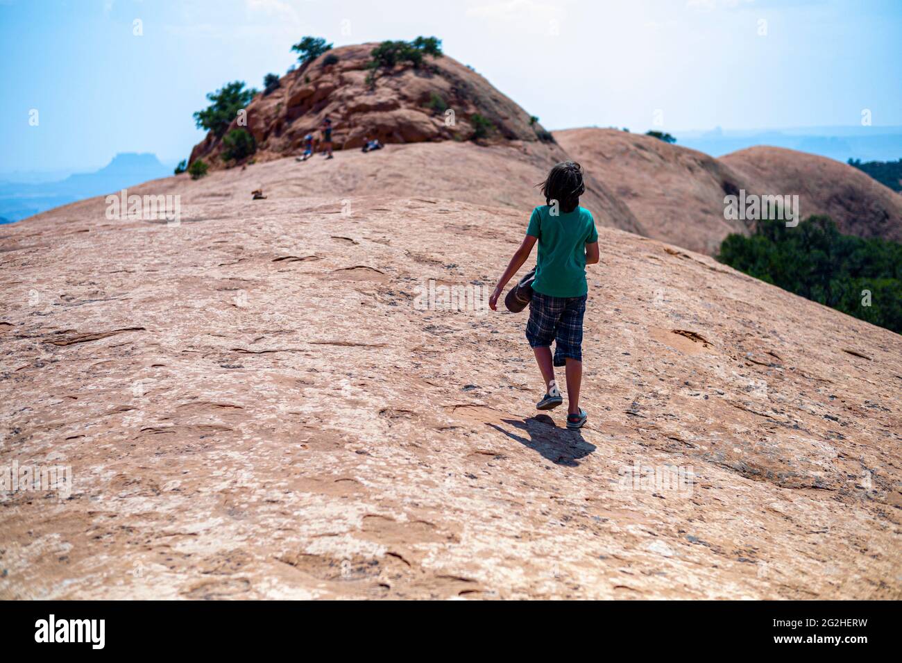 Whale Rock Trail and Viewpoint in Canyonlands National Park, Utah, USA ...