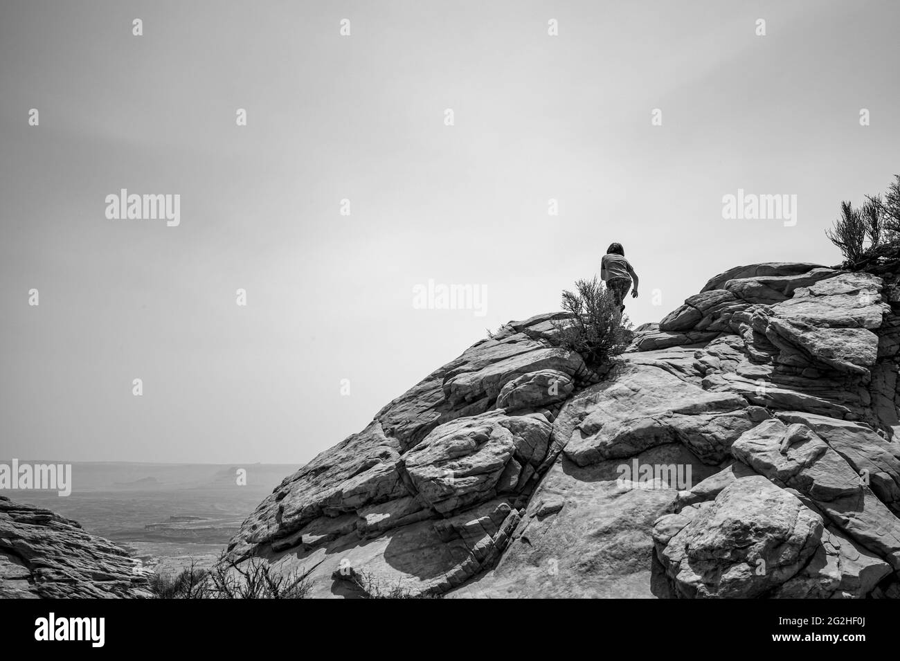 Arch rock view Black and White Stock Photos & Images - Alamy