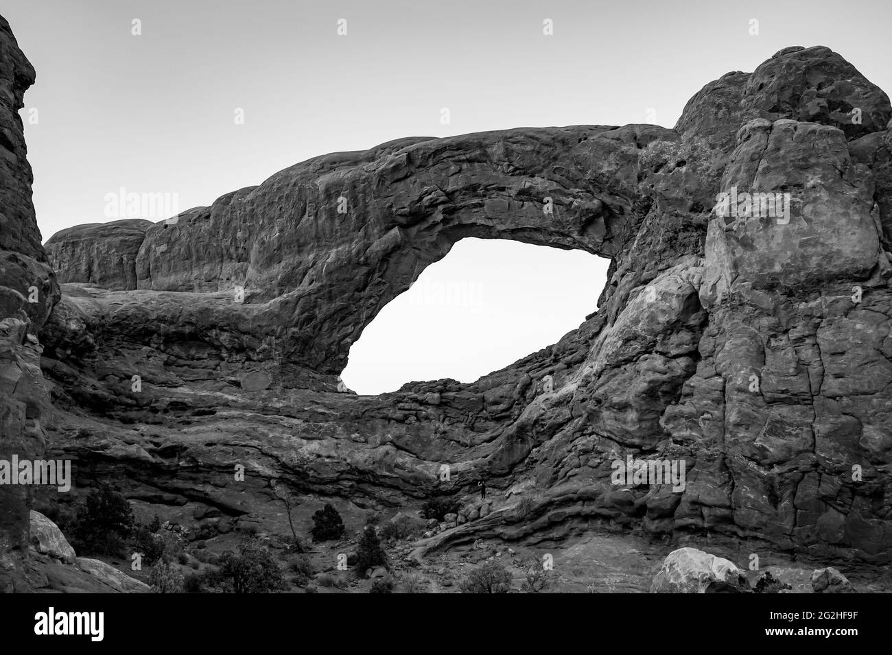 Rock pillar Black and White Stock Photos & Images - Alamy