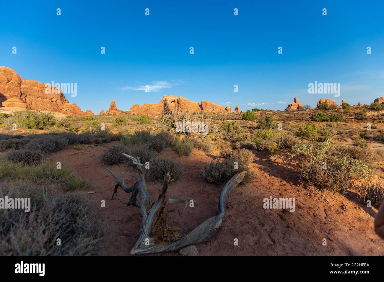 Scenic Nature in Arches National Park, Moab, Utah, USA Stock Photo - Alamy
