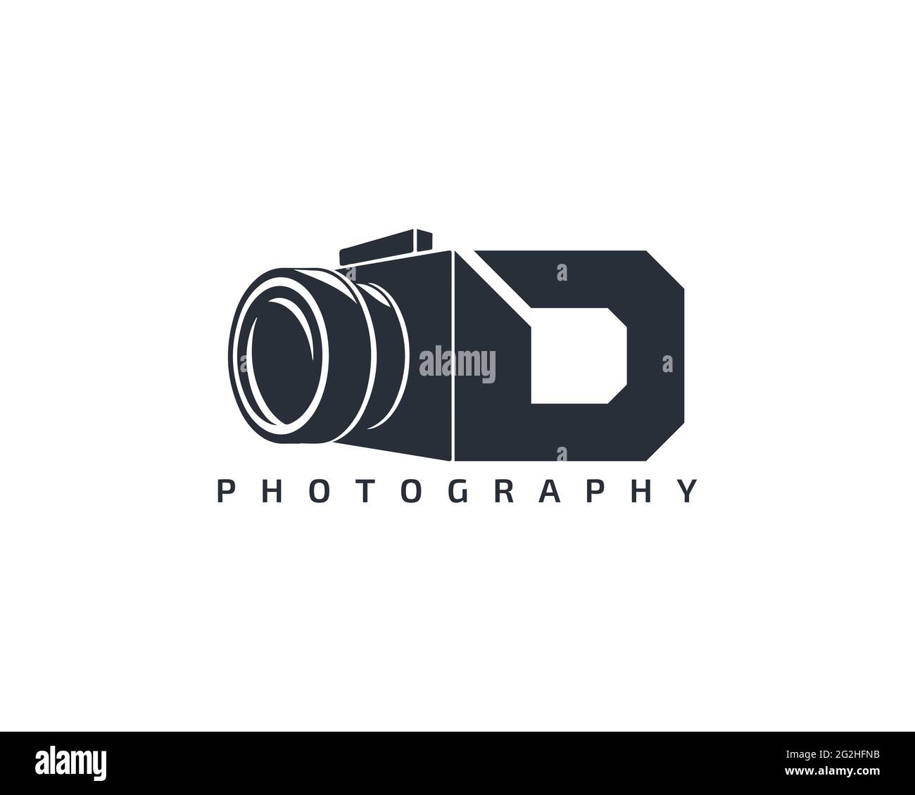 Camera logo template. Camera logo icon on white background. Trendy ...