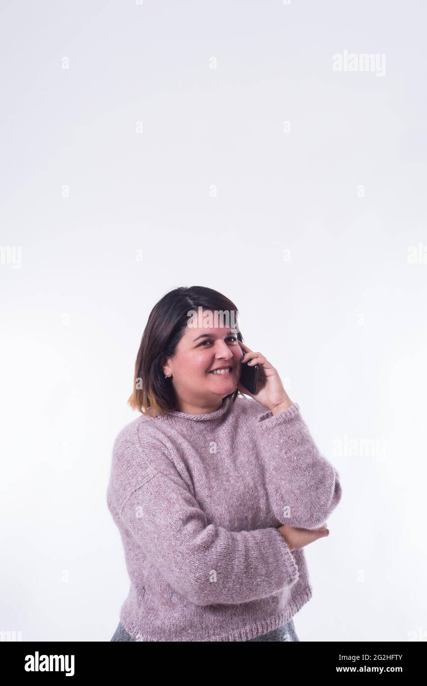 Conversation vertical hi-res stock photography and images - Alamy